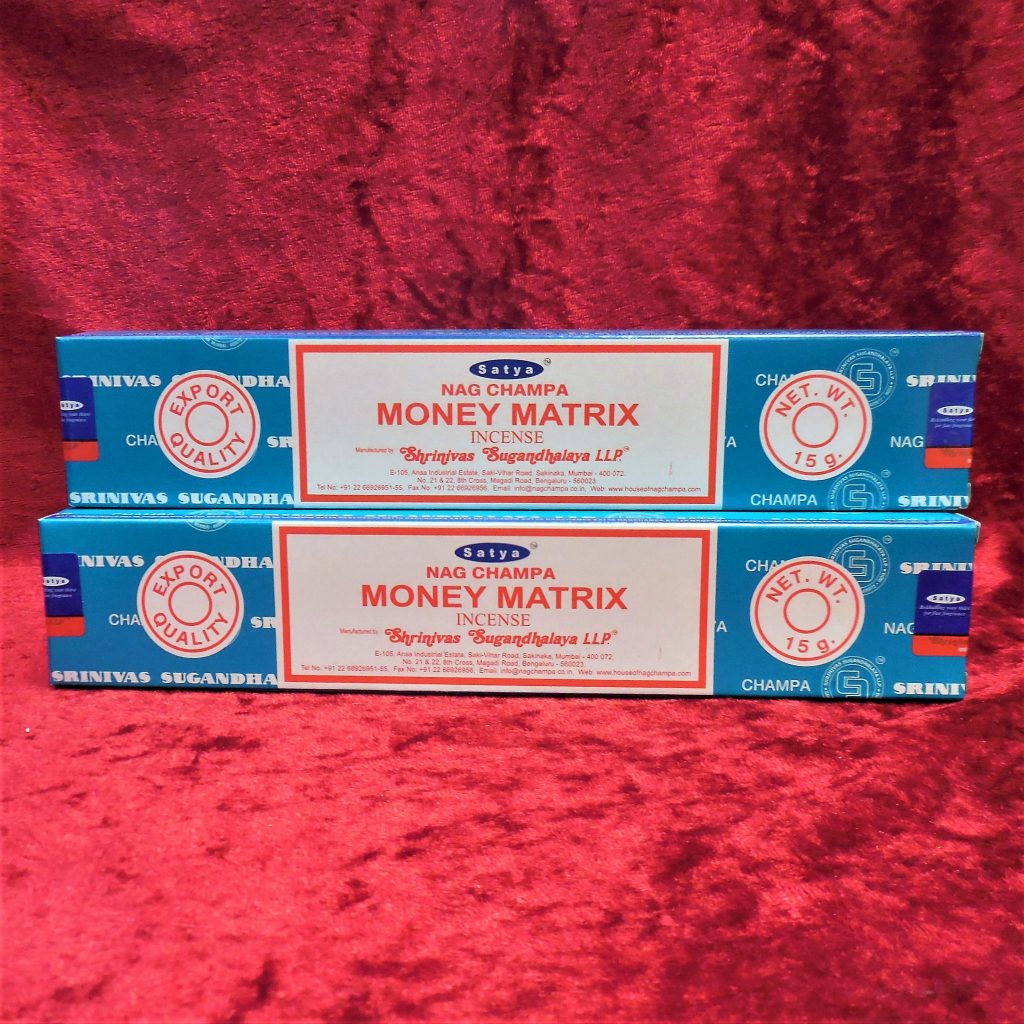 Satya Money Matrix Incense | Heaven Shop