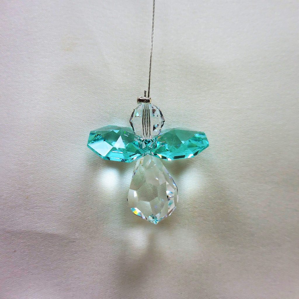 Swarovski Guardian Angel Blue Zircon | Heaven Shop