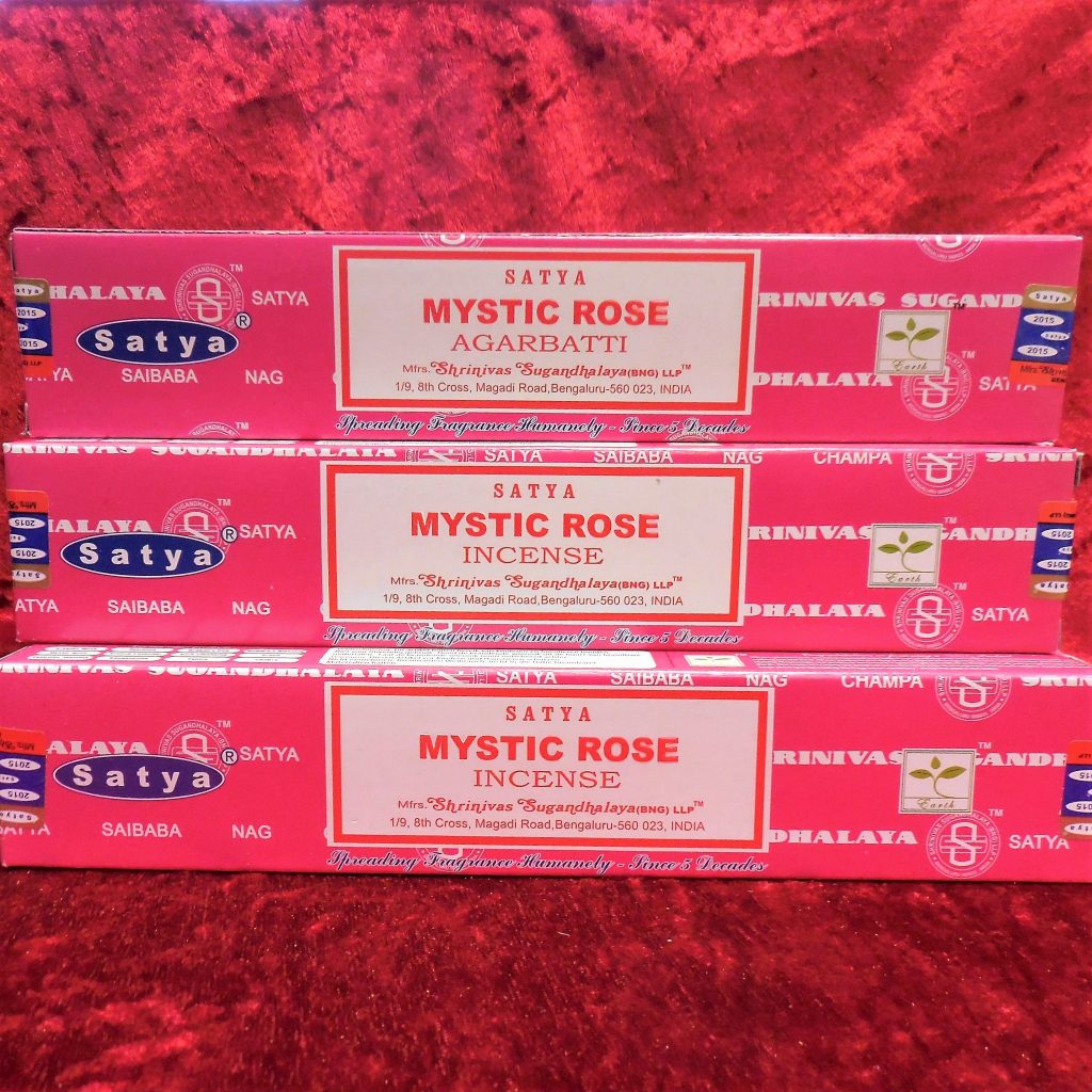 Satya Mystic rose Incense – Heaven Shop