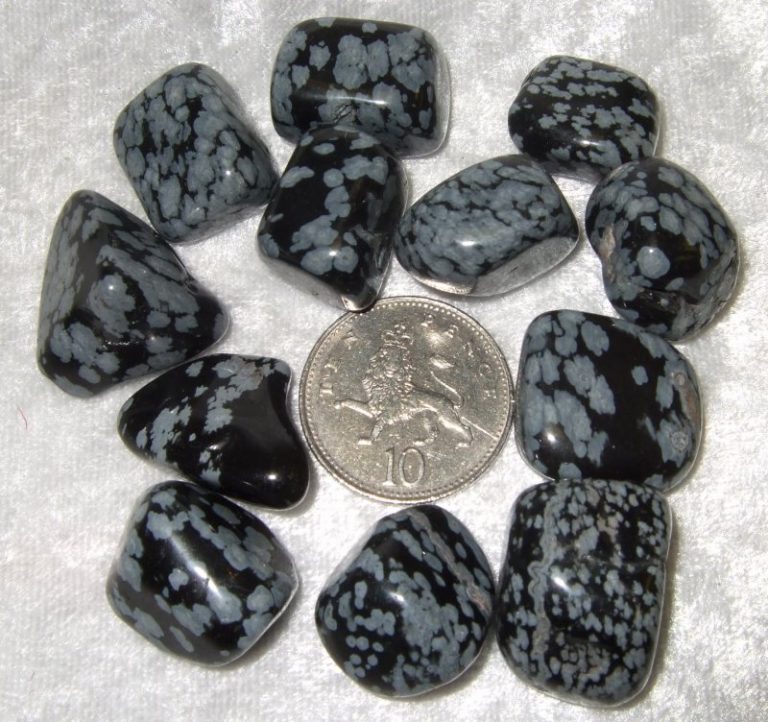 Snowflake obsidian – Heaven Shop